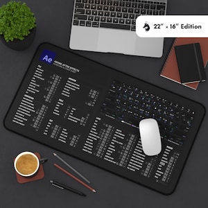 Adobe After Effects Keyboard Shortcuts Desk Mat - Adobe Creatives Tools ...