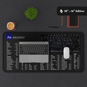 Adobe After Effects Keyboard Shortcuts Desk Mat - Adobe Creatives Tools ...