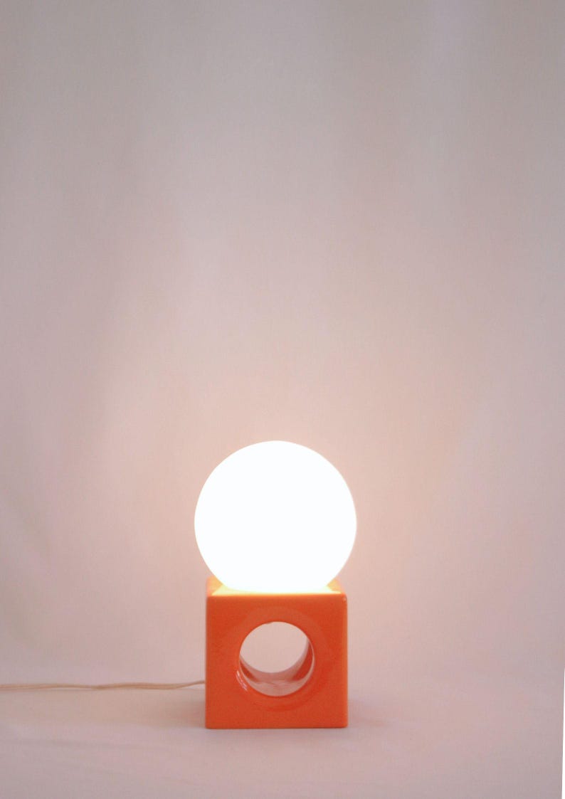 Rare Space Age Table Lamp - Etsy