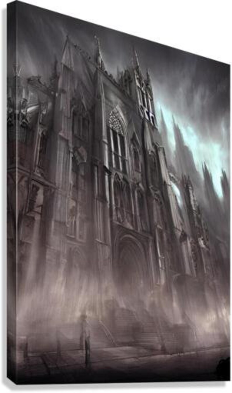 Gothic Cathedral - Etsy