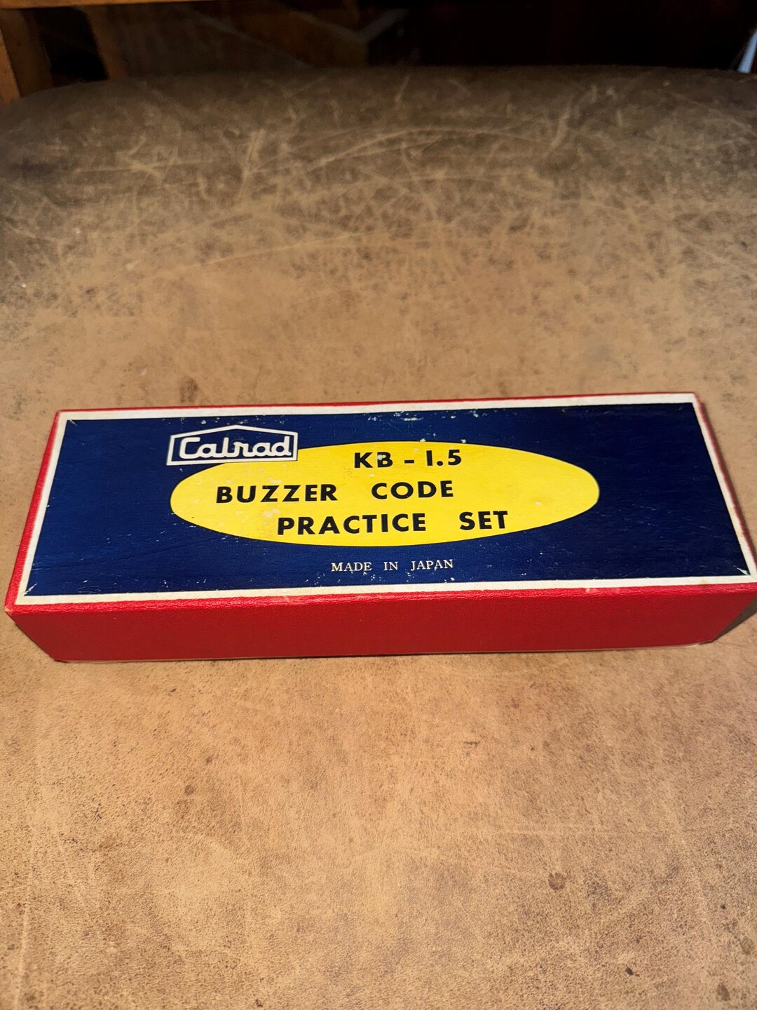 Vintage Antique Morse Code Telegraph Calrad KB 1.5 Buzzer Practice Set ...