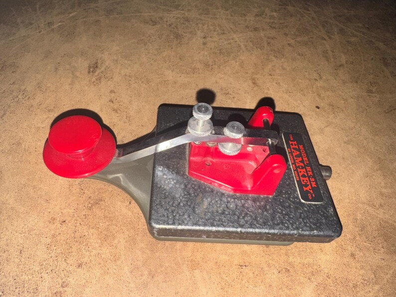 Vintage Morse Code Key Ham Radio Telegraph - Etsy