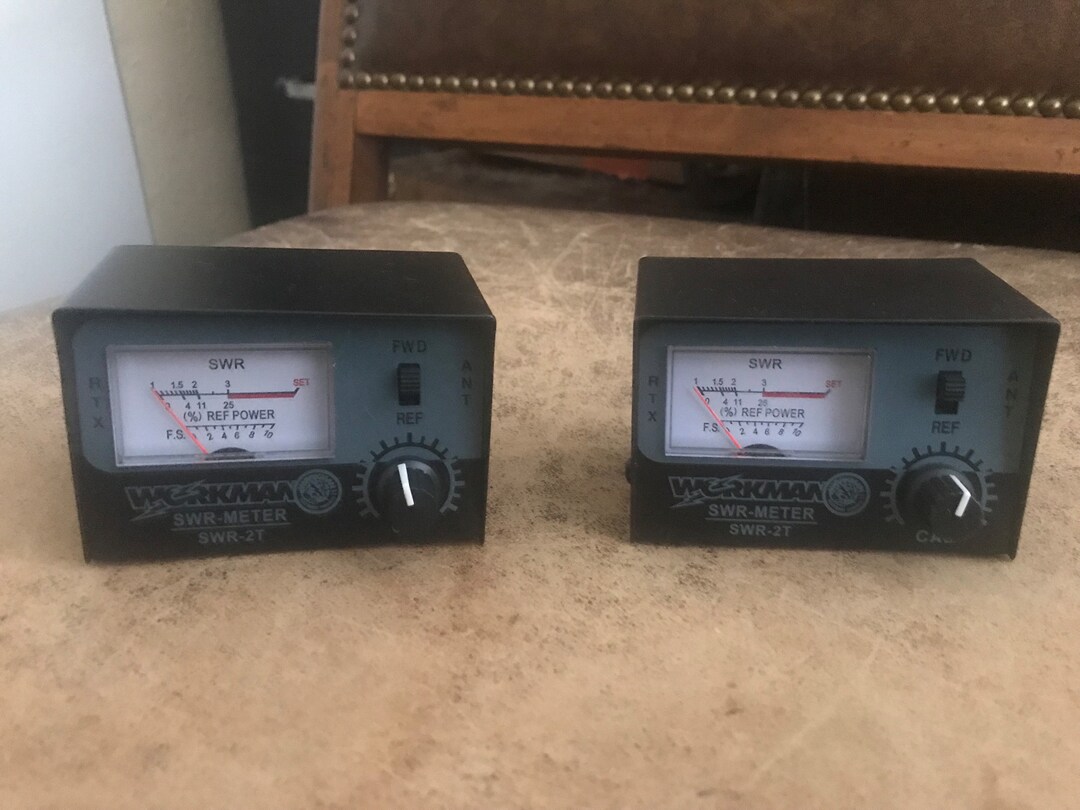 2 in a Lot Workman Swr Meter RF Power Field Strength CB Radio Antenna ...