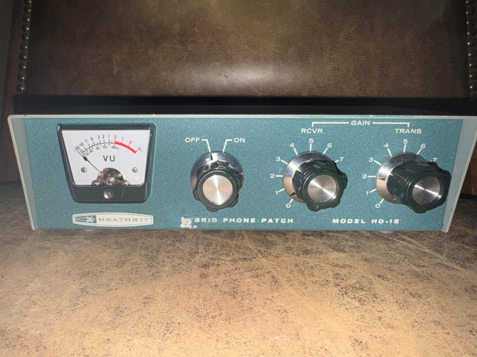 Vintage Antique Ham Radio Heathkit Hybrid Phone Patch Model HD-15 ...