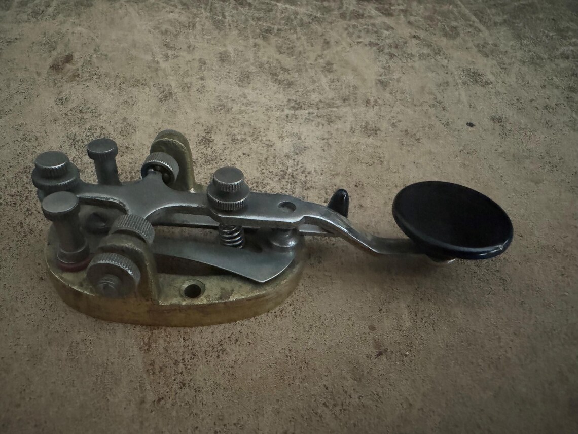 Morse Code Brass Keyers & Keys Ham Radio Cw Telegraph - Etsy