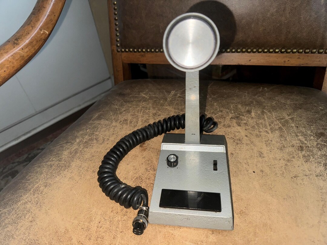 Vintage Turner Plus 3 Amplified Handheld Desktop Microphone Cb Radio ...