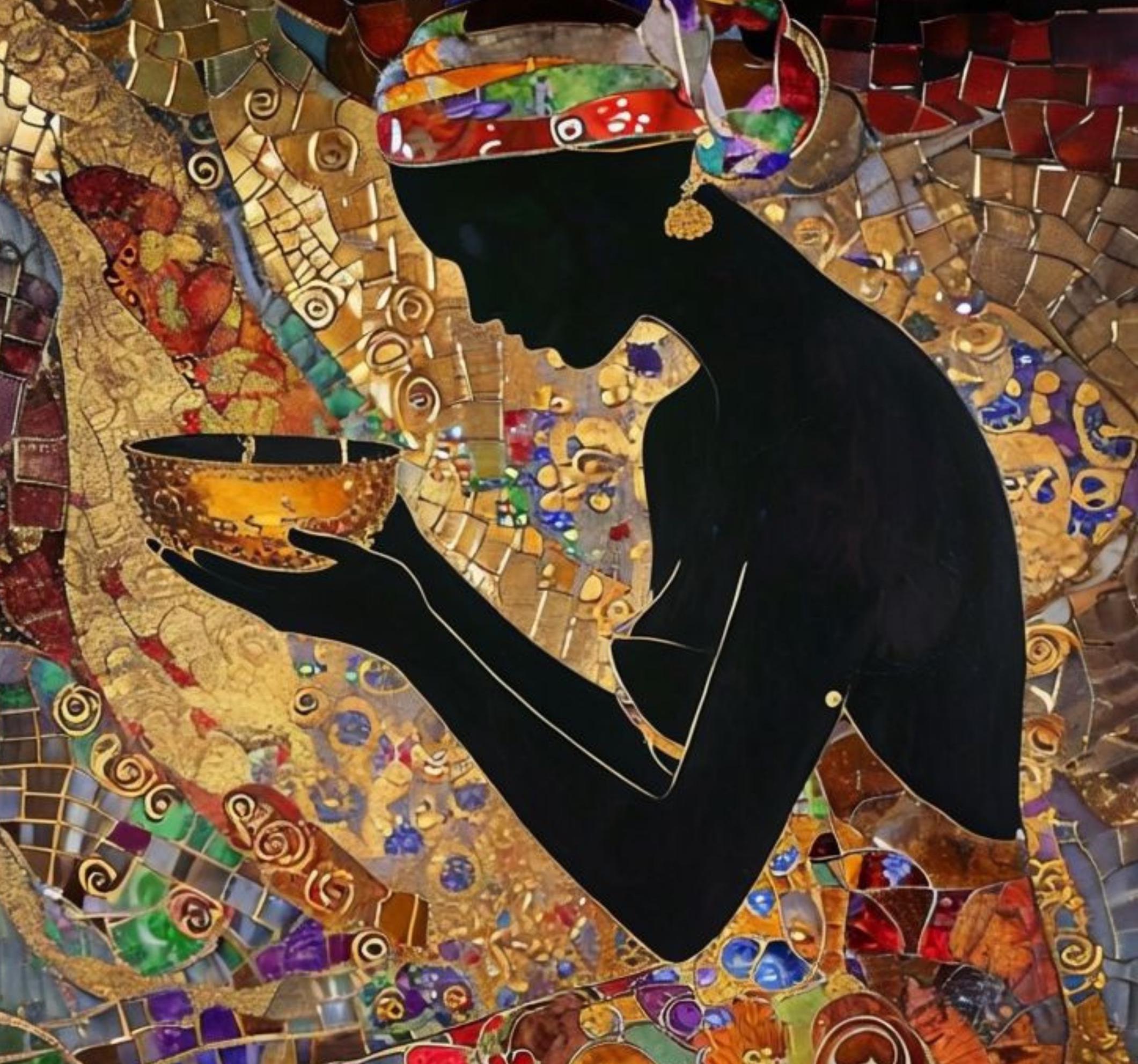 African Women, Gustav Klimt Style, Black Woman Wall Art, African ...