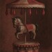 Vintage Carousel Horse Art Print: Nostalgic Fairground Decor (digital ...