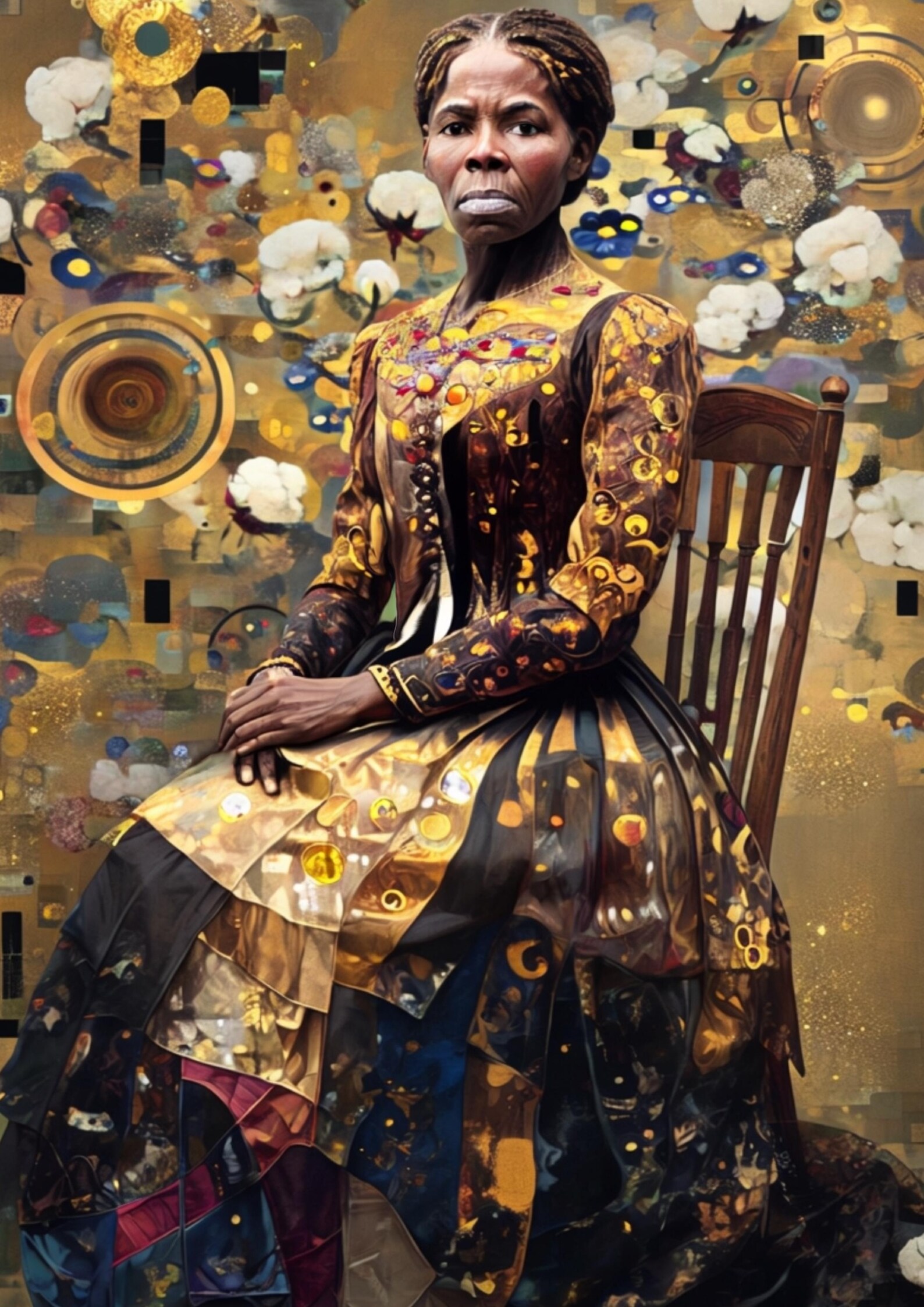 Harriet Tubman + Gift Cupid, Gustav Klimt Inspiration, African Art ...