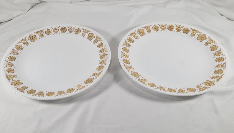 Vintage Corelle Butterfly Gold 27-piece Dinnerware Set - Etsy