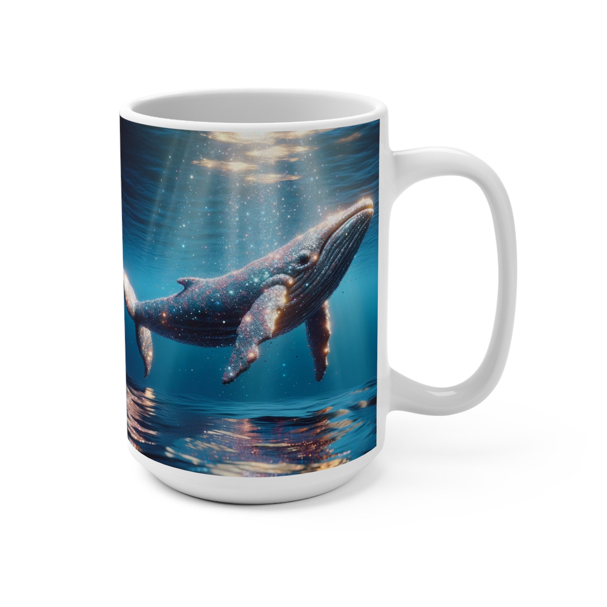 Whale Mug 15 Oz - Etsy