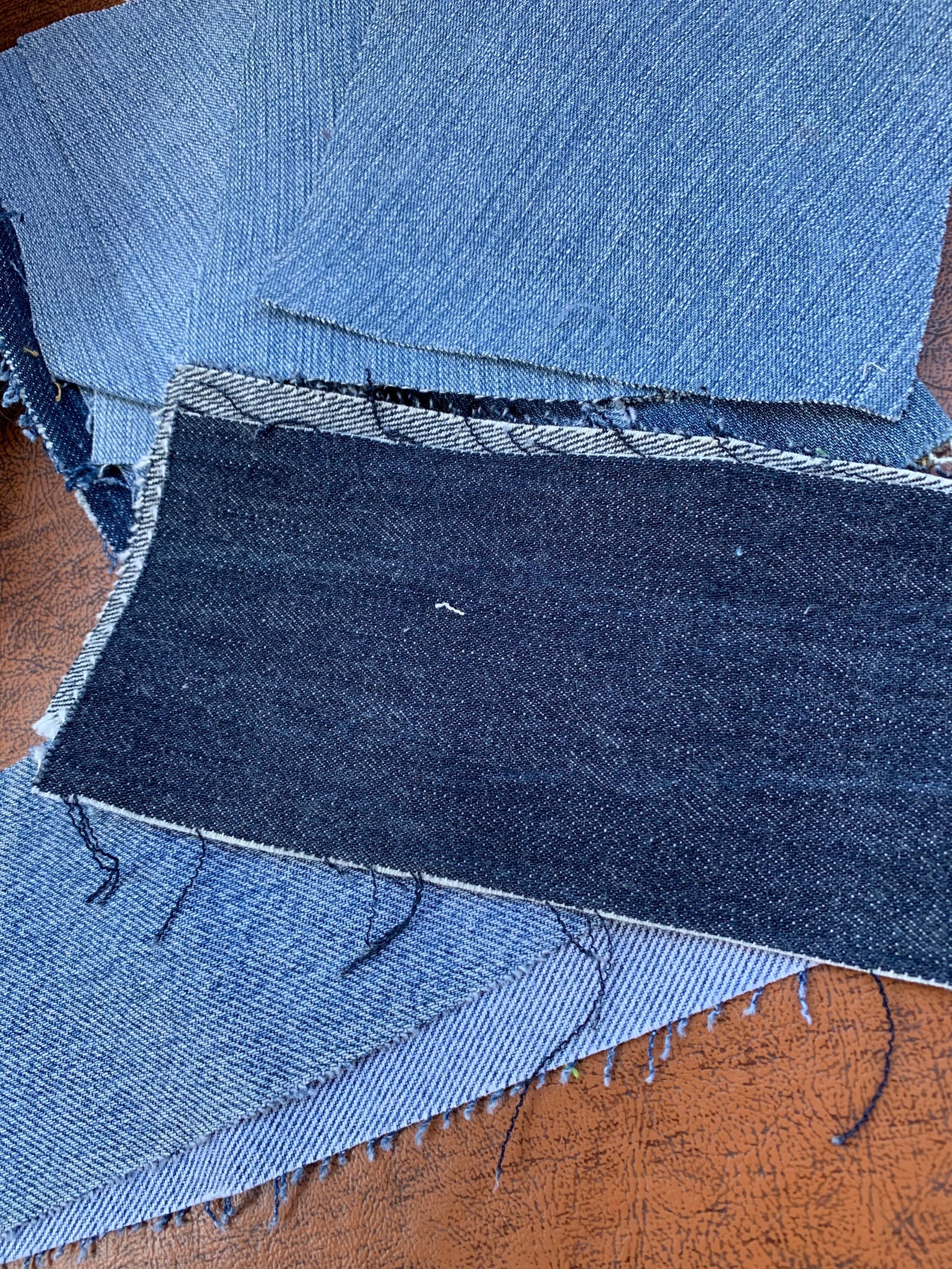 Denim Scrap Bundle - Etsy