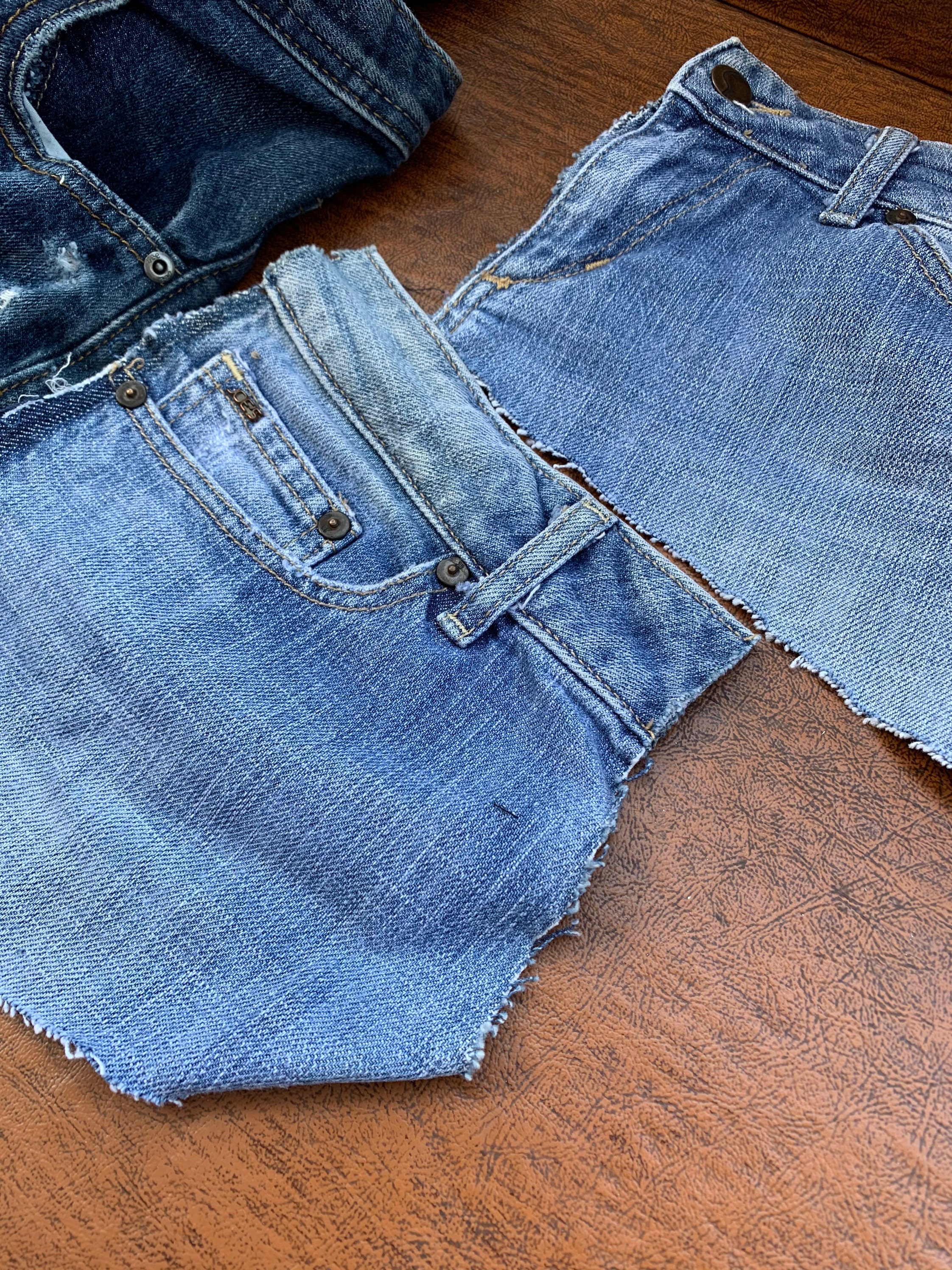 Denim Scrap Bundle - Etsy