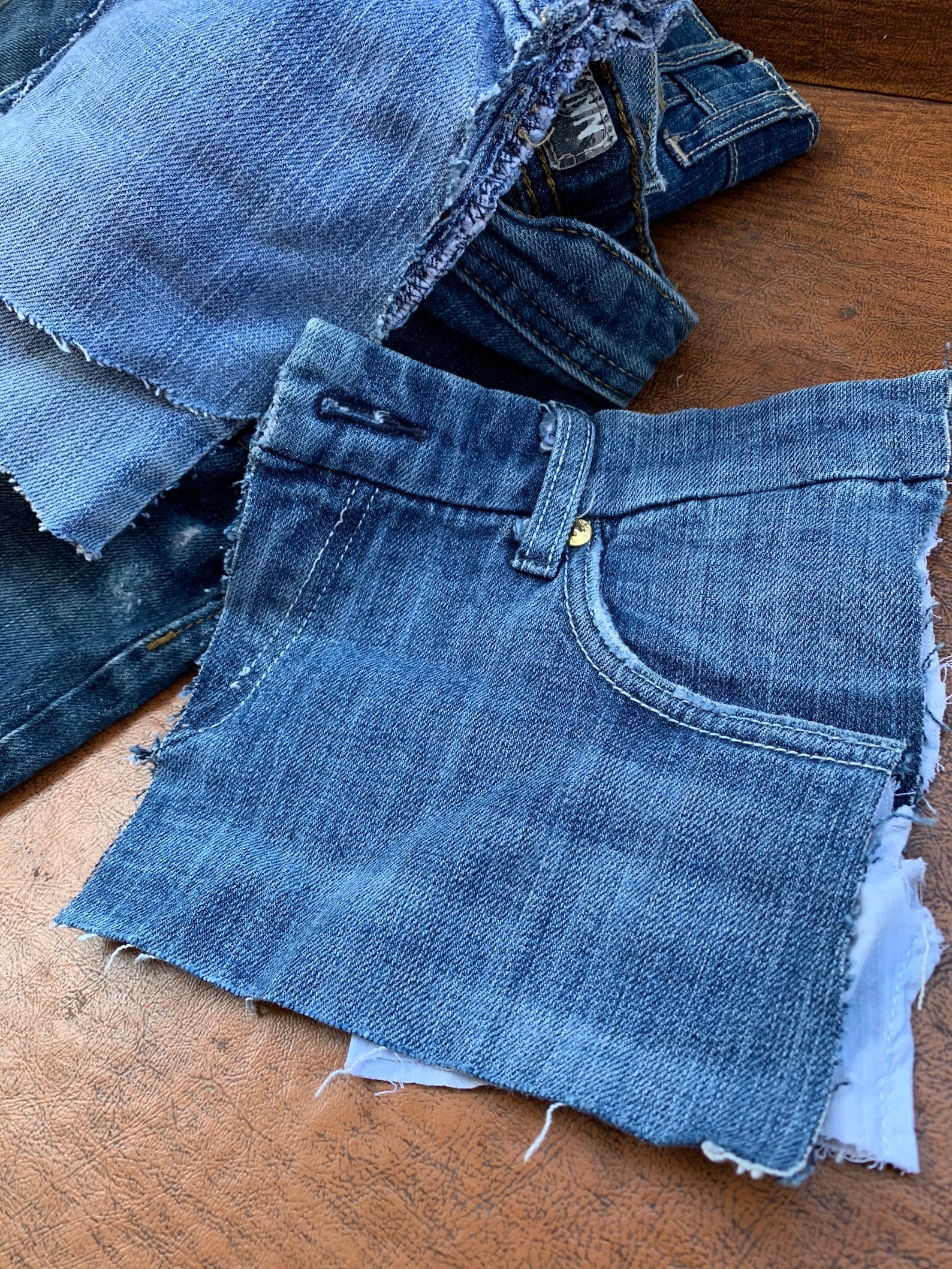 Denim Scrap Bundle - Etsy