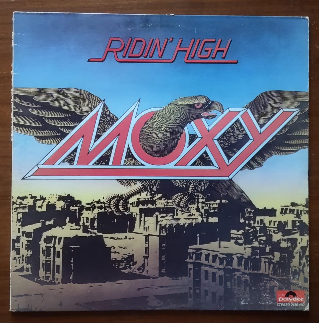 Moxy Ridin' High Vinyl Record - Etsy