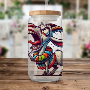 Overdramatic Goat Yelling PNG Digital Download Clipart Printable Art ...