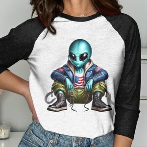 Patriotic Leather Alien Aviator Sunglasses PNG Digital Download Clipart ...