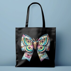 Moth Coquette Bow PNG Digital Download Clipart - Printable Art for Dtg ...