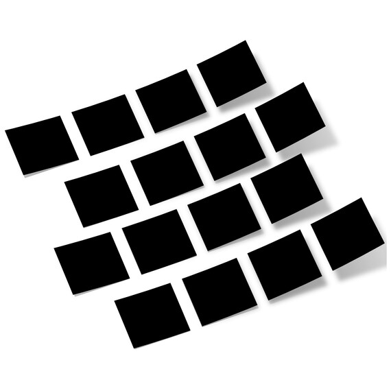 Choose Color and Size Square Vinyl Wall Decal Stickers - Etsy