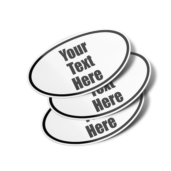 Oval Window Decals - Etsy