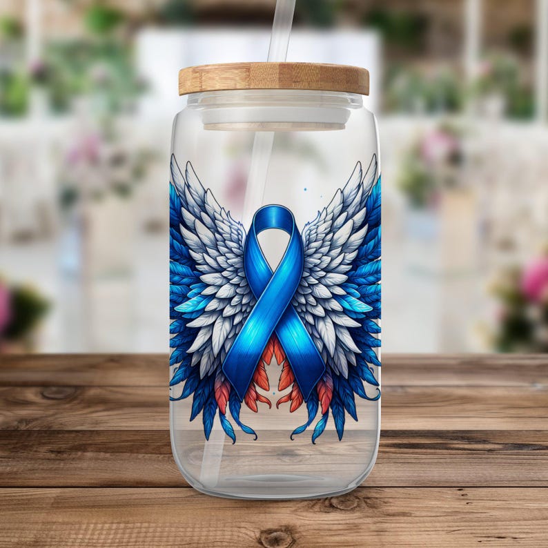 Alas de ángel con lazo azul PNG, imágenes prediseñadas de ...