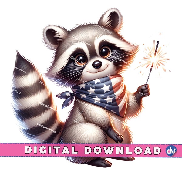 Raccoon Bandana - Etsy