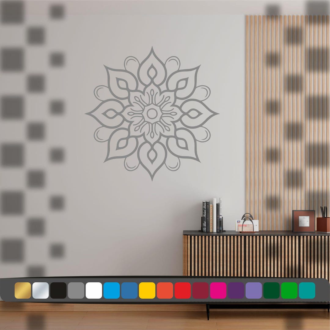 Mandala Stickers for Interior and Exterior, Car and Wall Decoration in ...