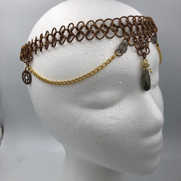 Chainmail Headdress - Etsy