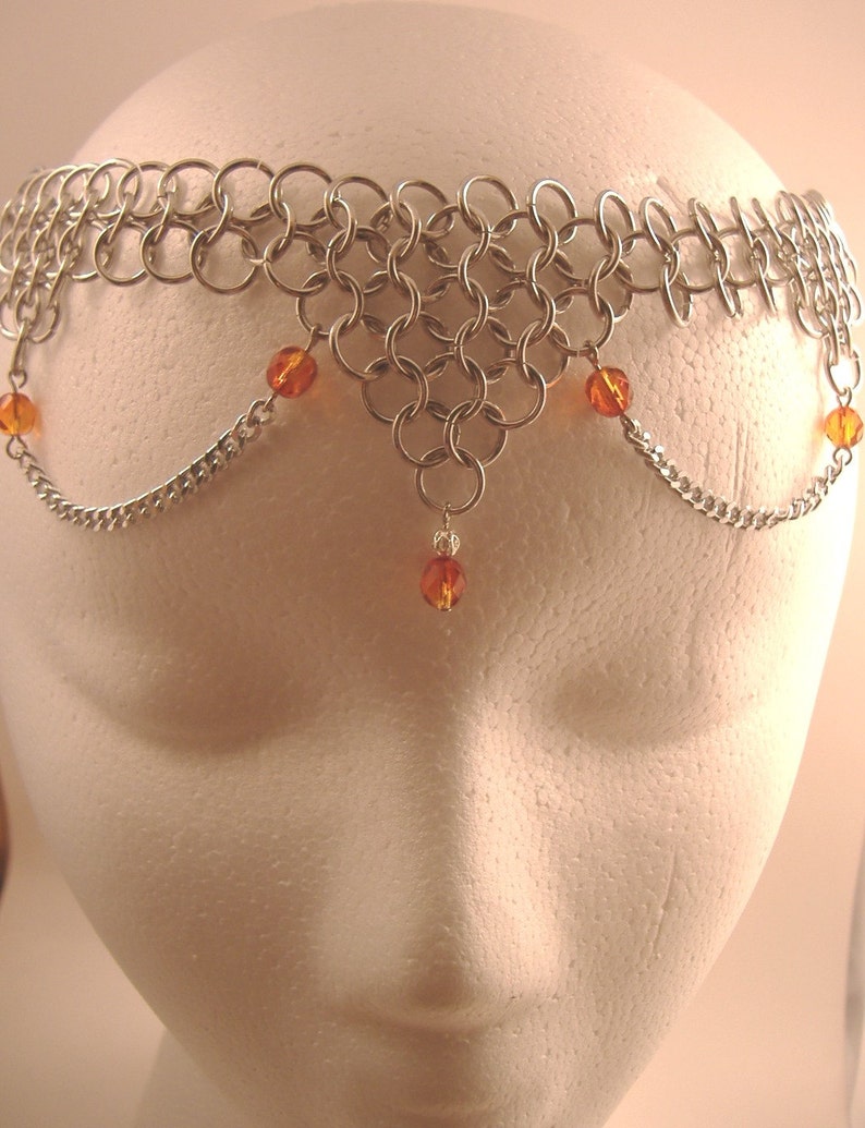 Custom Chainmaille Renaissance Circlet - Etsy