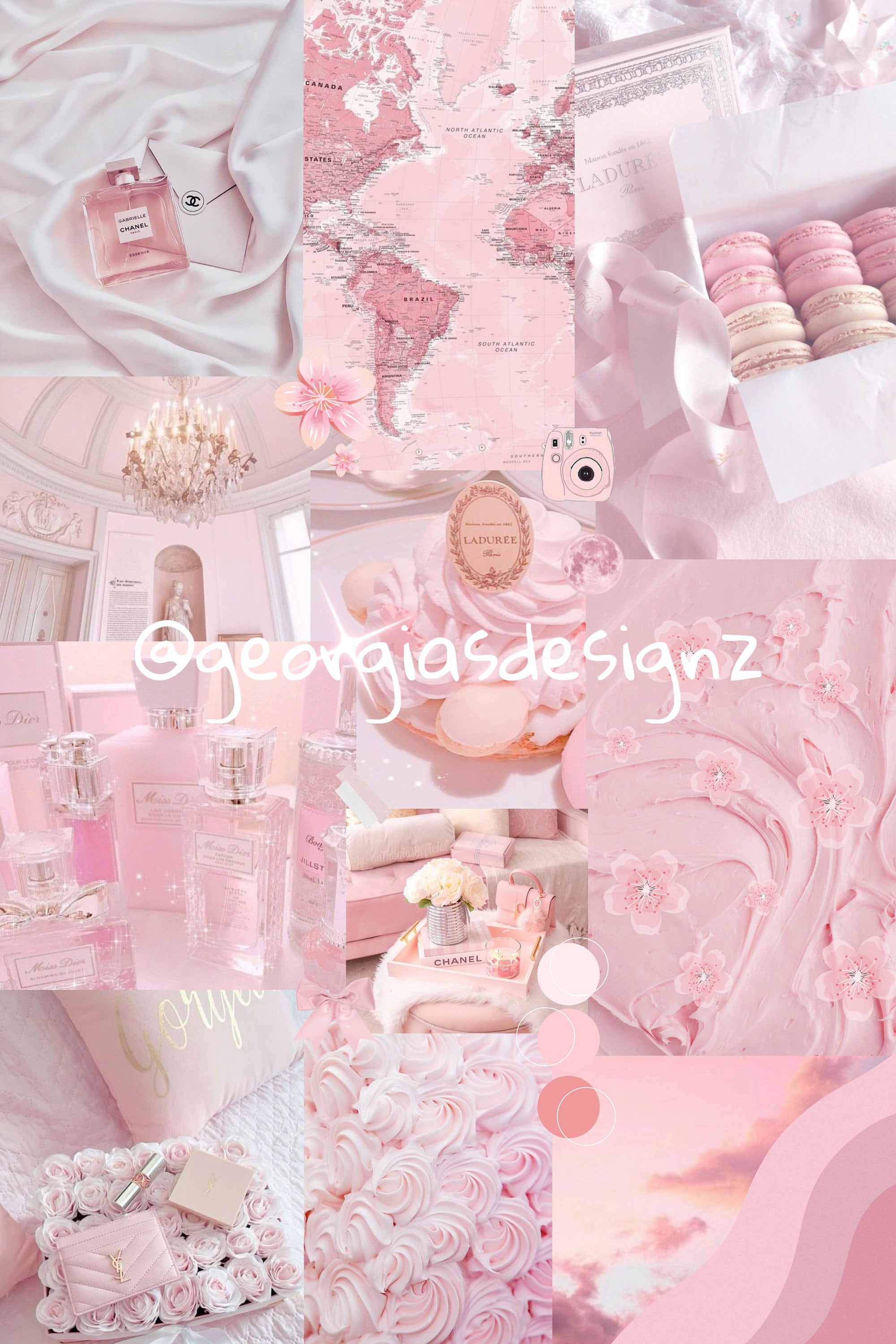 Pink Aesthetic Collage - Etsy