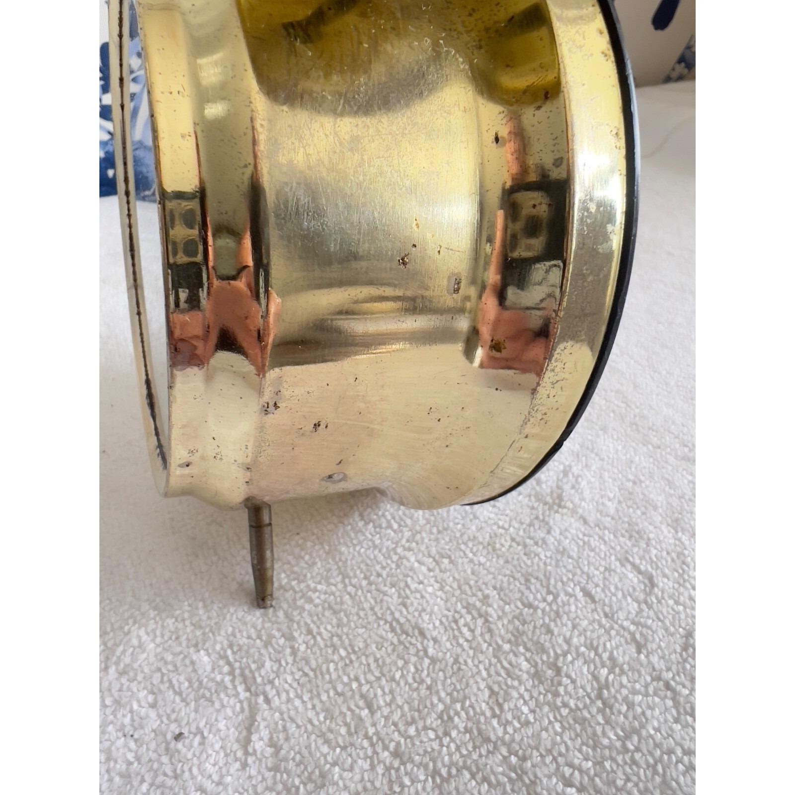 SMILEY Face Alarm Clock Tozai C Battery 3-hands Work NOTE Alarm NOT ...