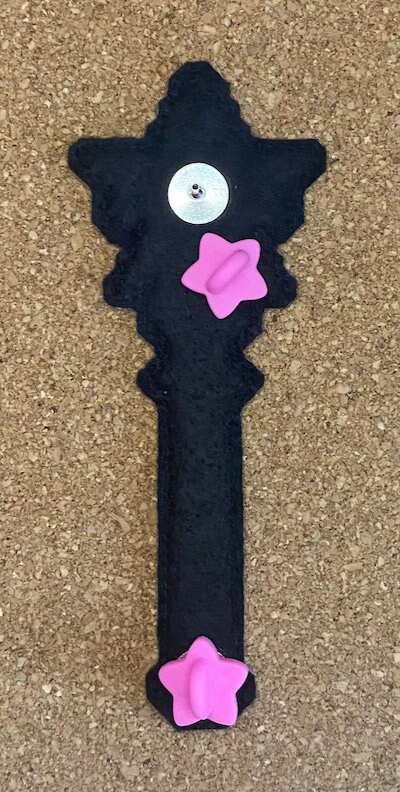 Sailor Moon - Sailor Mars Star Power Stick Cross-stitch Pin - Etsy