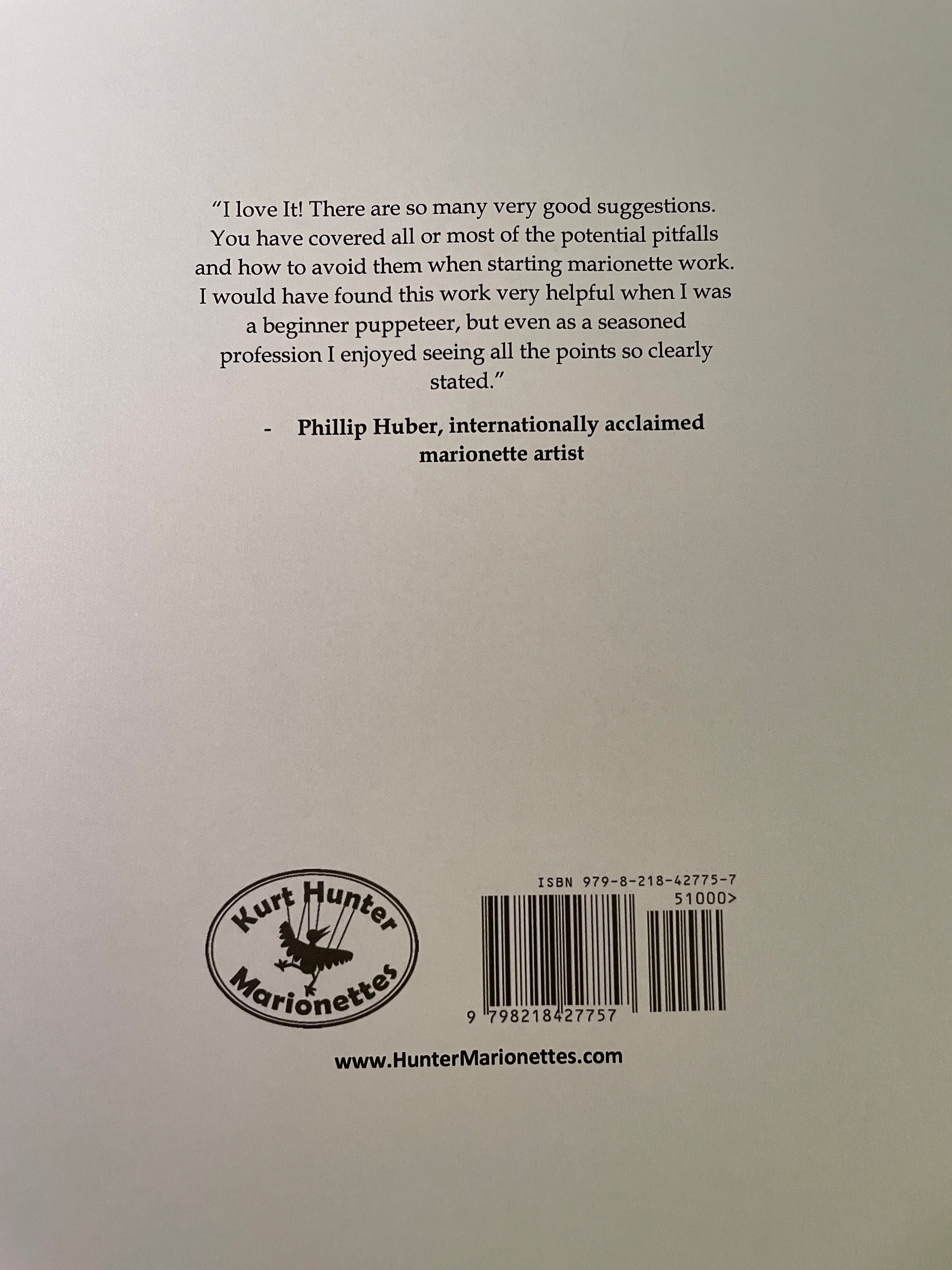 Kurt Hunter's Simple Little Book of Marionettes - Etsy