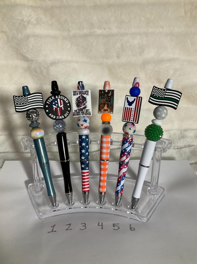 Military and Hunting Beaded Pens - Etsy
