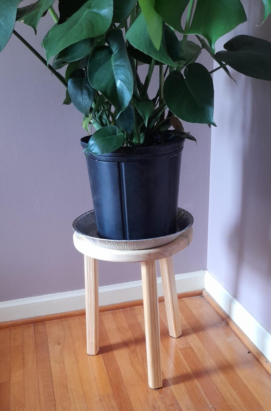 12" Milking Stool Plant Stand - Etsy