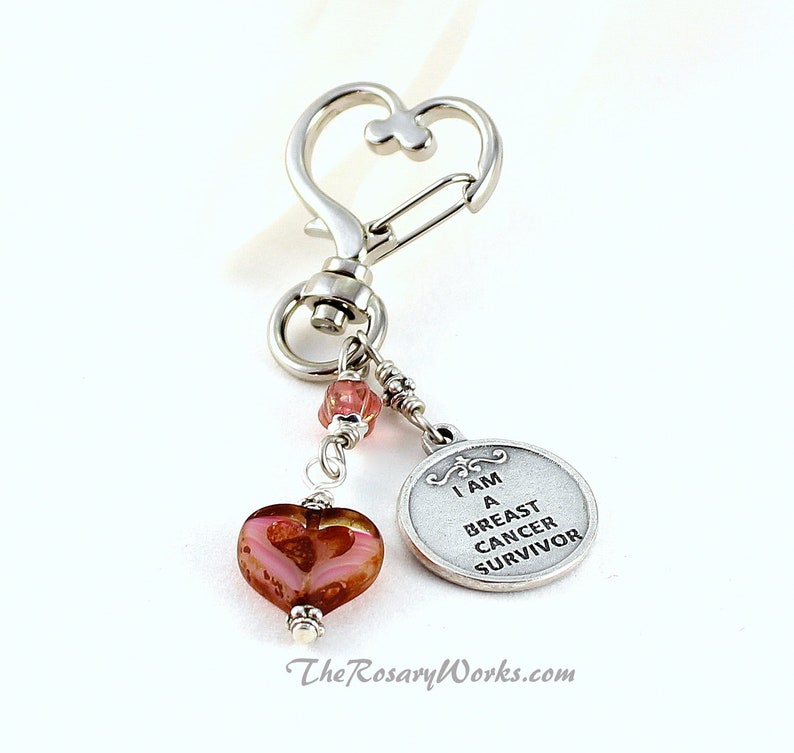 St Agatha Charm Heart Charm Key Ring Patron Saint Breast - Etsy