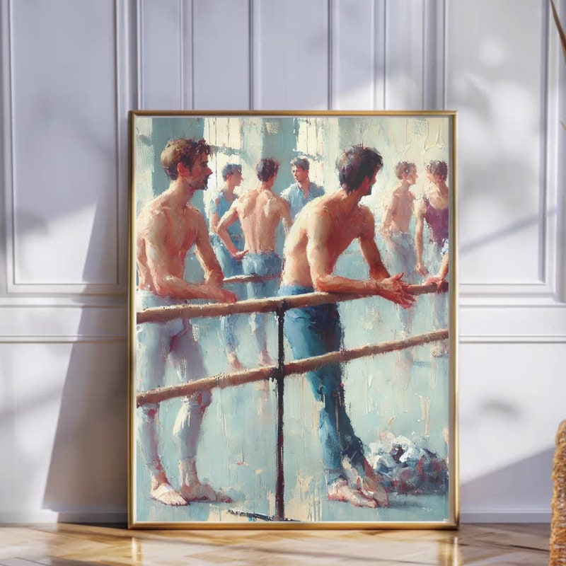 Male Ballet Dancer Wall Art - Etsy