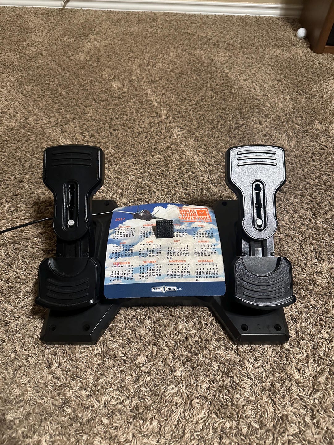Flight Sim Rudder Pedal Carpet Anchors - Etsy