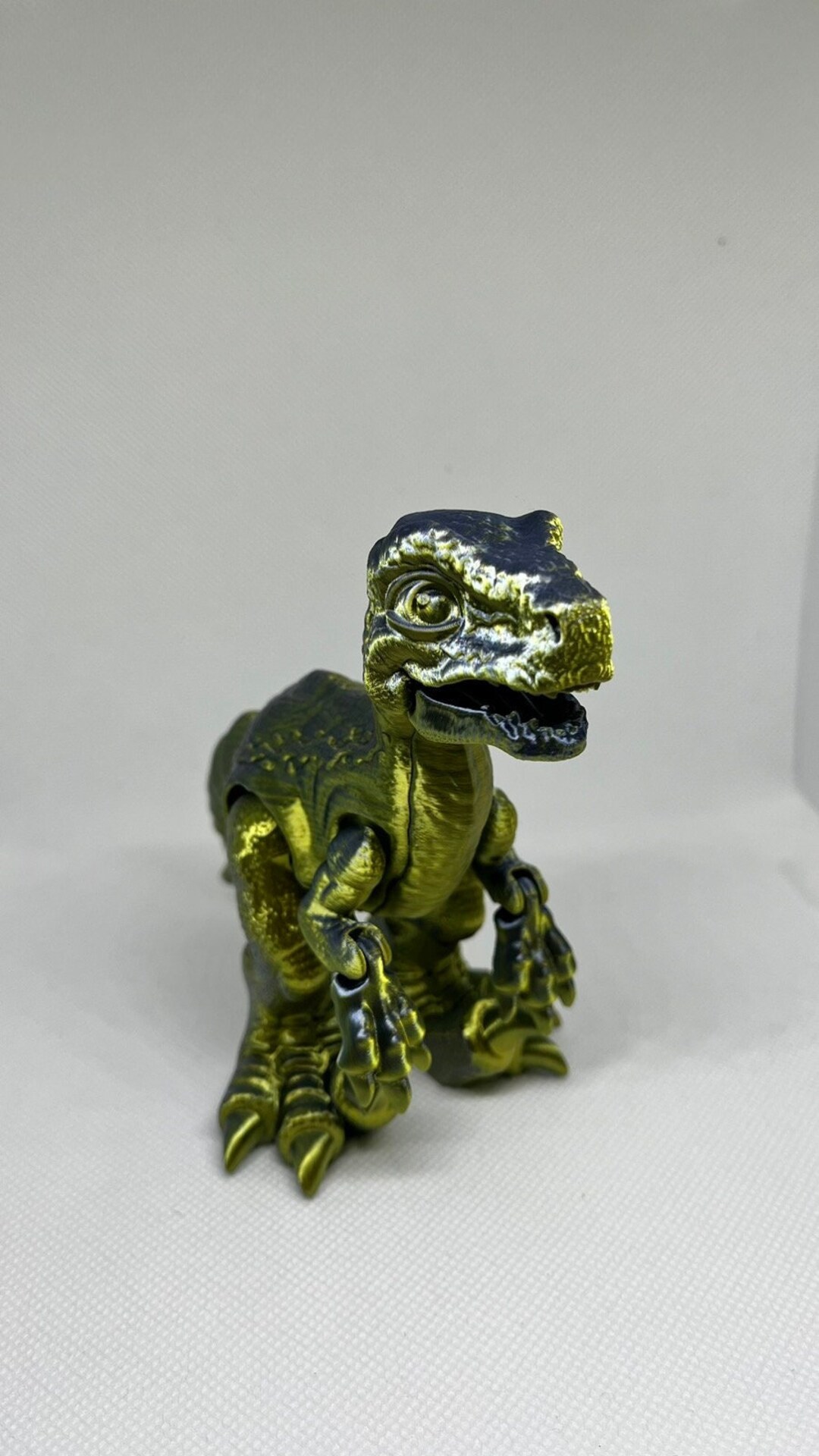 3D Printed PLA Plastic Veloci-raptor Realistic Dinosaur Figurine - Etsy