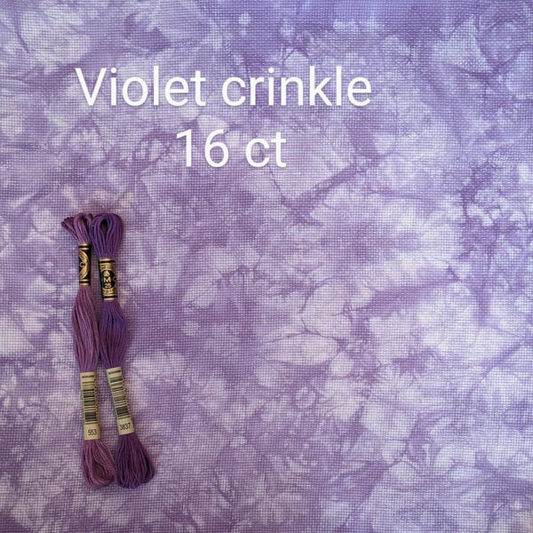 Hand Dyed Aida - Etsy