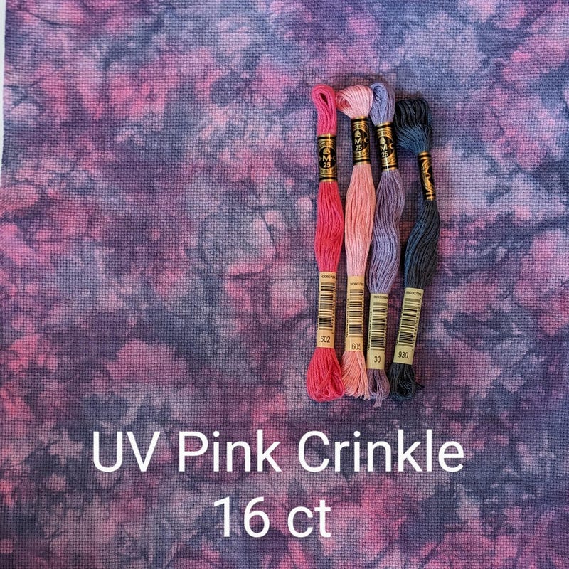 Hand Dyed Aida - Etsy