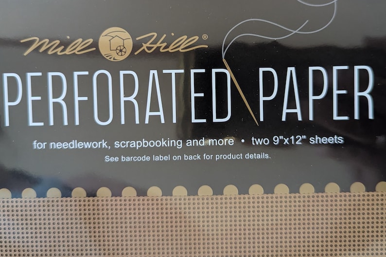 Mill Hill Perforated Paper or PVC, 14/18 Count, Needlework Paper - Etsy