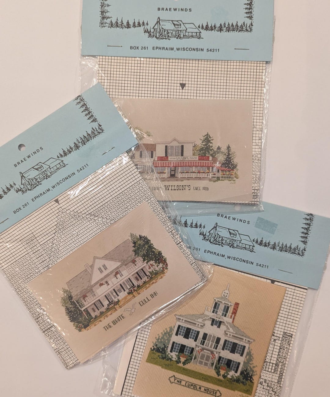 Vintage Door County Cross Stitch Patterns: Wisconsin Historical ...