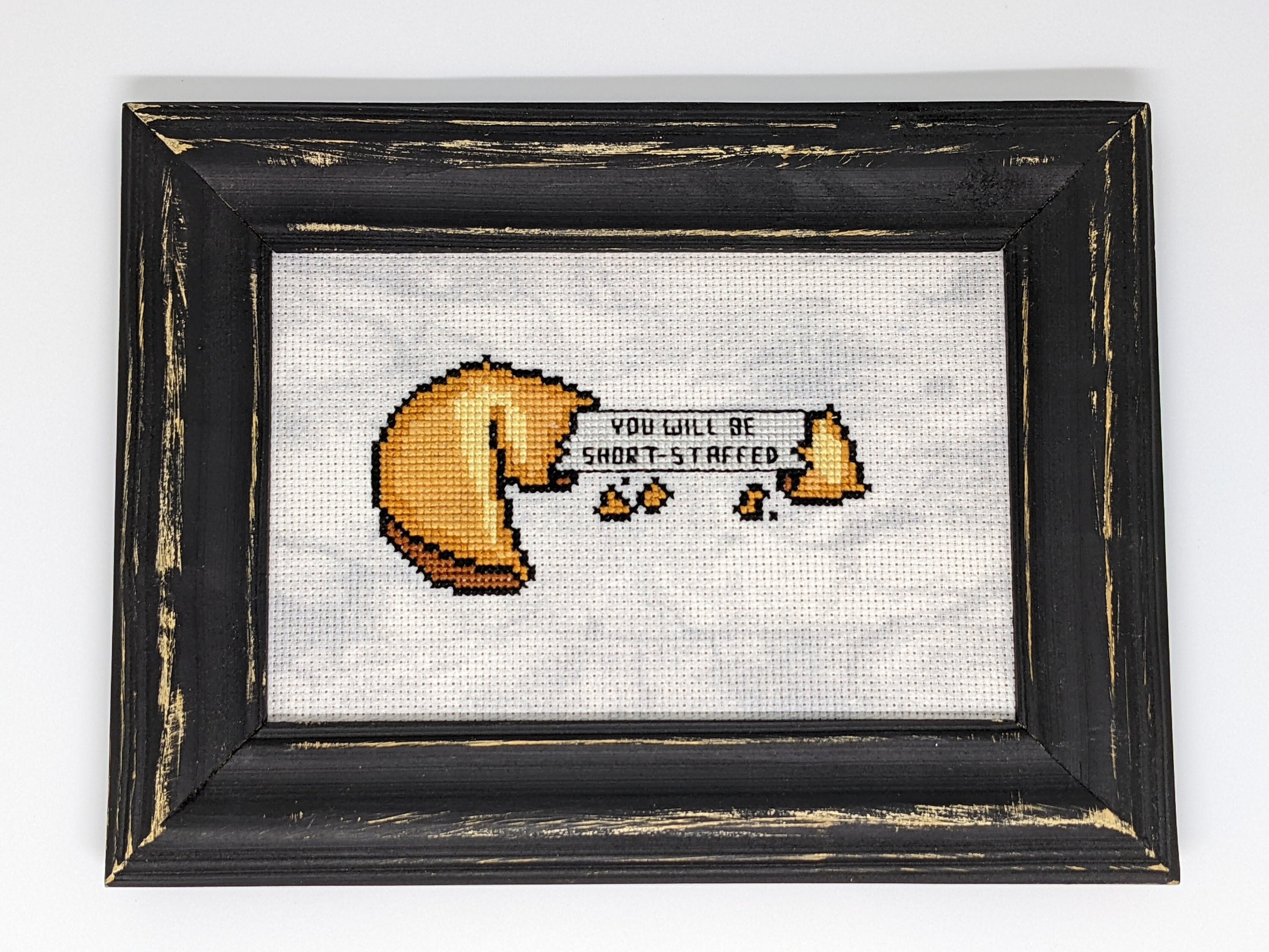 You Will Be Short Staffed Fortune Cookie Cross Stitch Pattern, Coworker ...