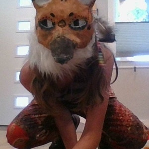Maned Wolf Therian Mask - Etsy