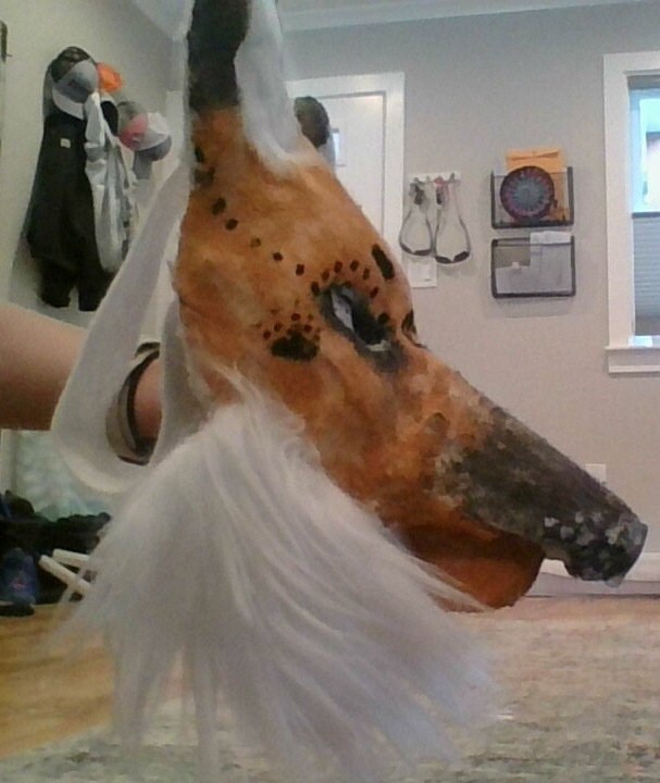 Maned Wolf Therian Mask - Etsy