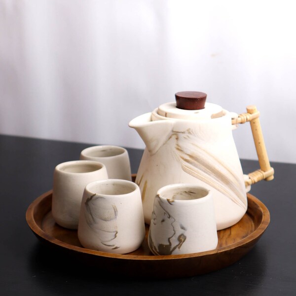 Cream Teapot - Etsy