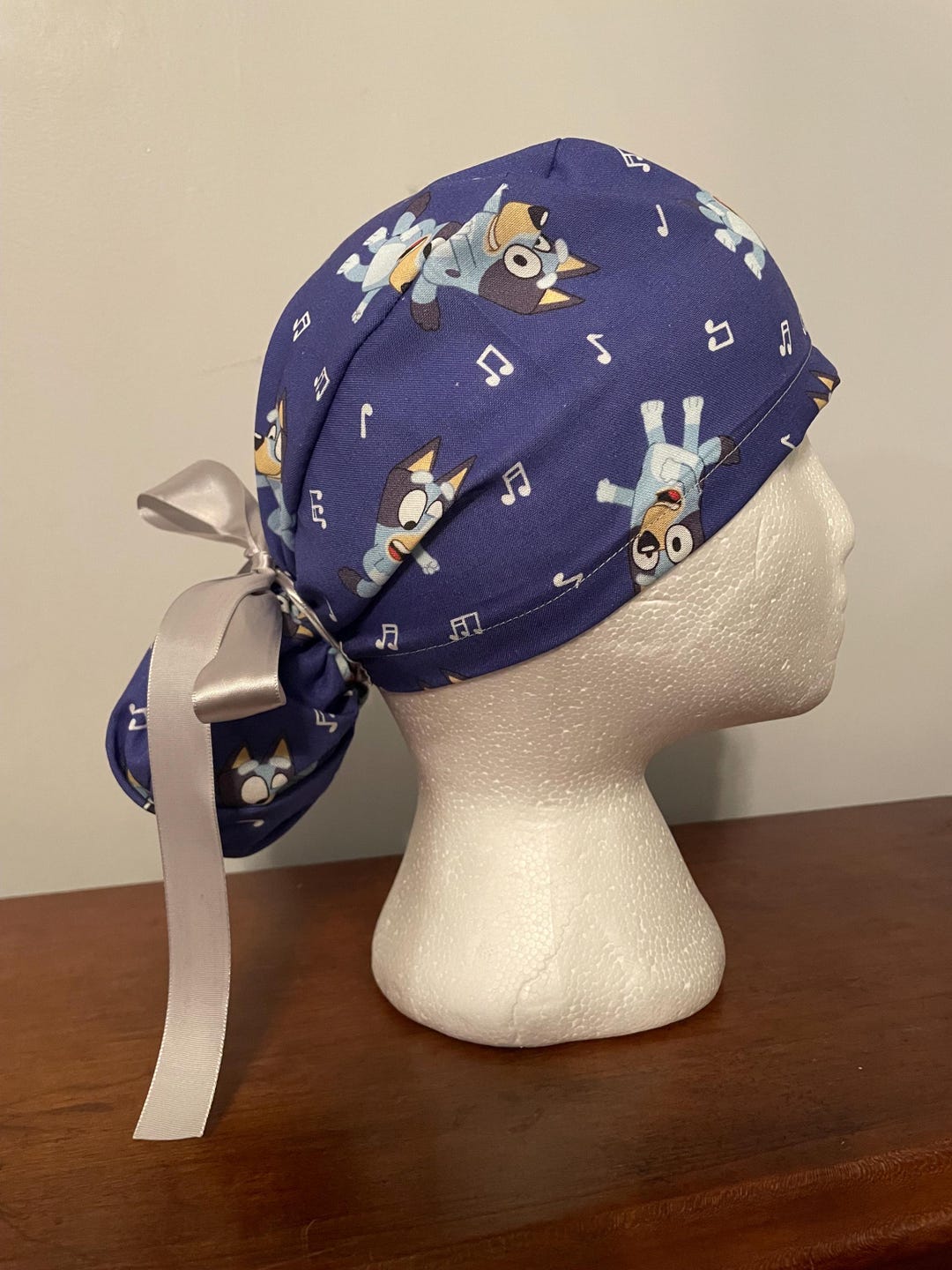 Scrub Cap Euro Style - Bluey/dance Mode/nurse/doctor/crna/veterinarian ...