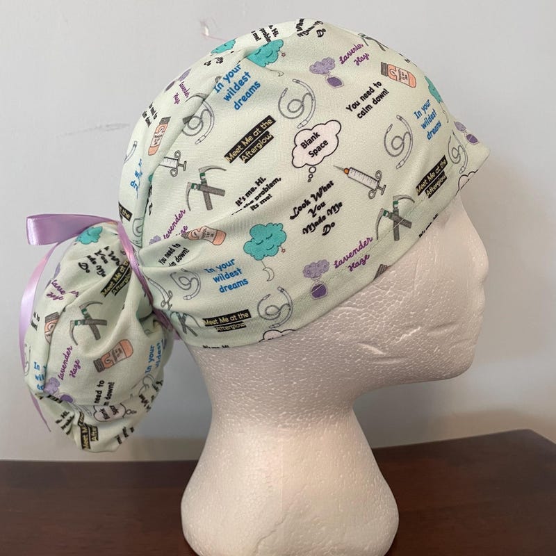Anesthesia Scrub Cap - Etsy
