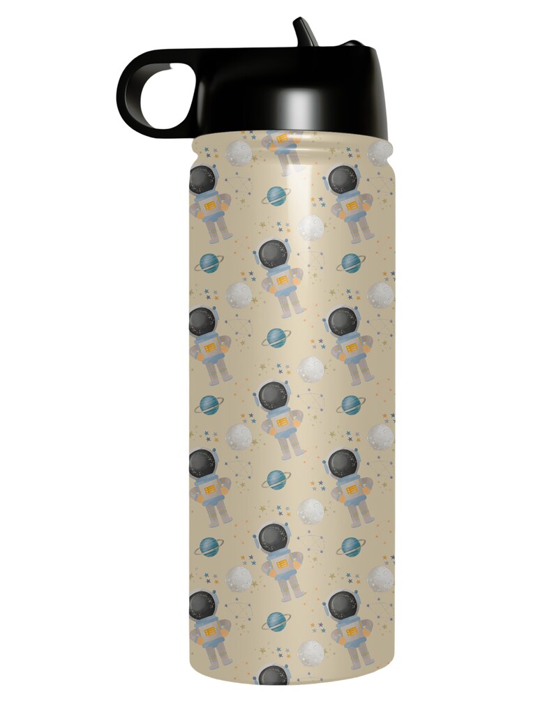 Space Astronaut Insulated Water Bottles - Etsy